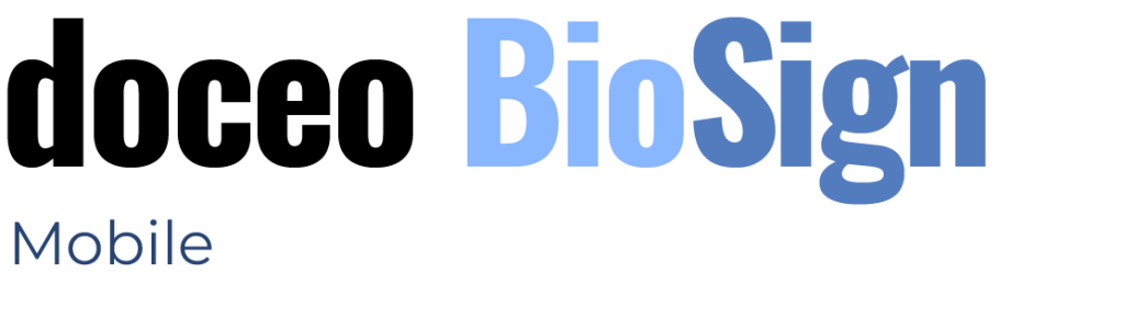 Doceo BioSign F2F | Delivery | Mobile | Forms - doceosoftware